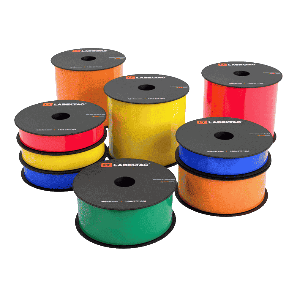 Etiquetas Adhesivas Color Rojo Rollo de 2" x 15 - RIVUS®
