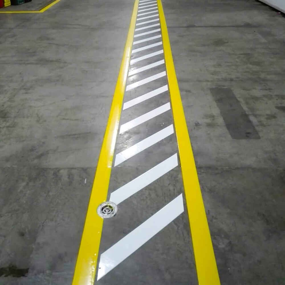 Cinta para Delimitar Pasillos Blanca 2" x 100' - RIVUS®