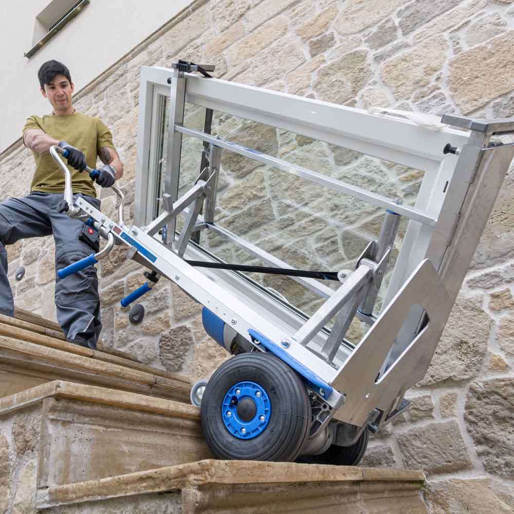 Diablito eléctrico de carga Plegable 380Lb x 68.25" Manijas - RIVUS®