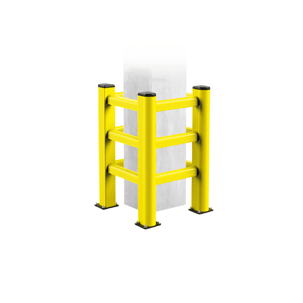 Protector de columnas de 4 caras 700x700mm Uso industrial - RIVUS®
